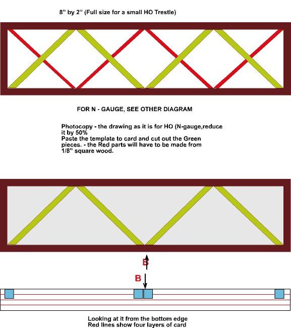 Trestle Bridge Diagram Basic Warren Truss Popsicle Bridge (Short)